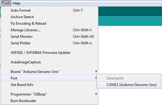 La carte Arduino UNO
