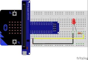 Piloter une LED par la carte Micro:bit