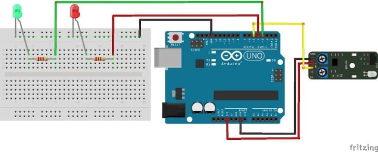 Allumer deux LEDs connectées à l'Arduino UNO par la télécommande