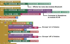 Allumer une lampe connectée à l'Arduino UNO via Bluetooth