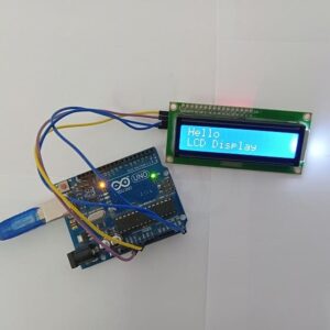 La carte Arduino UNO et l'afficheur LCD I2C 2X16