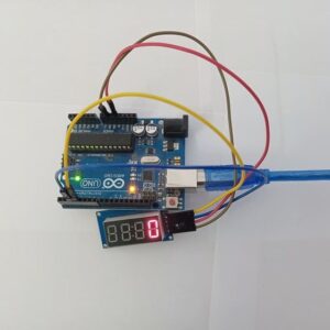 Use of the TM1637 display by the Arduino UNO board
