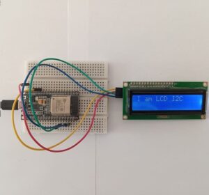 Use of the LCD I2C 1602 display by the ESP32 board