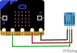 Utiliser le capteur DHT11 par la carte Micro:bit