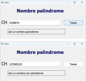 Nombre palindrome ( Algorithme + Python )