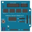 Using Arduino UNO and Sensor Shield V5.0 to control servomotors