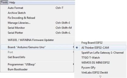 ESP32-CAM Video Streaming Web Server