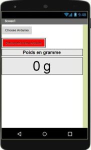 Utiliser le capteur HX711 et Arduino UNO pour envoyer le poids au téléphone