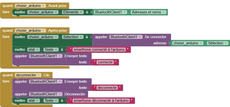 Arduino UNO, ventilateur et le Bluetooth