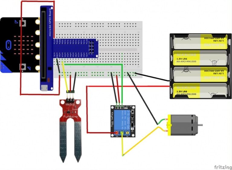 Micro:bit watering system