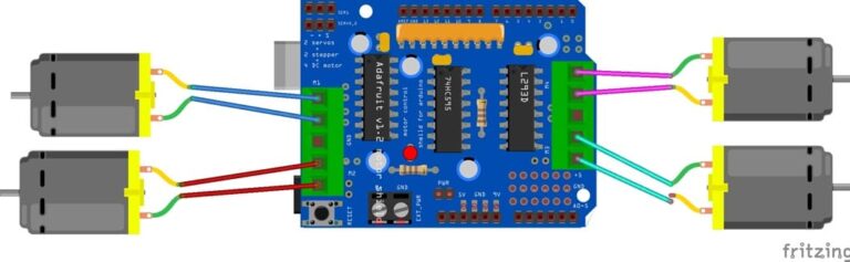 Piloter des moteurs par l'Arduino UNO et le module L293D