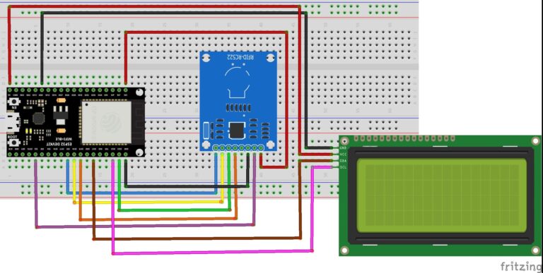 Read RFID card Data using ESP32 board and RFID-RC522