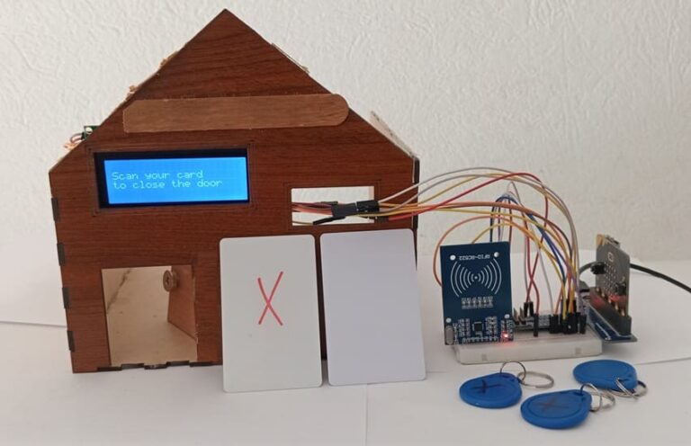 Smart Door Access Control Using Micro:bit and RFID Card