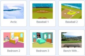 Adding Backgrounds in Scratch