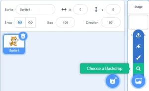 Adding Backgrounds in Scratch