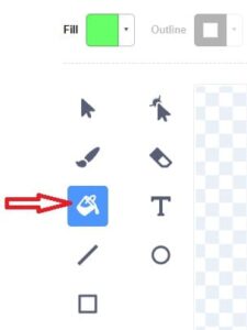 Making a sprite's costume change with Scratch