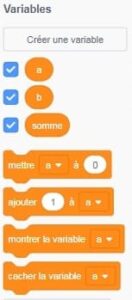 Découvrons les Variables avec Scratch