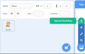 Adding Backgrounds in Scratch